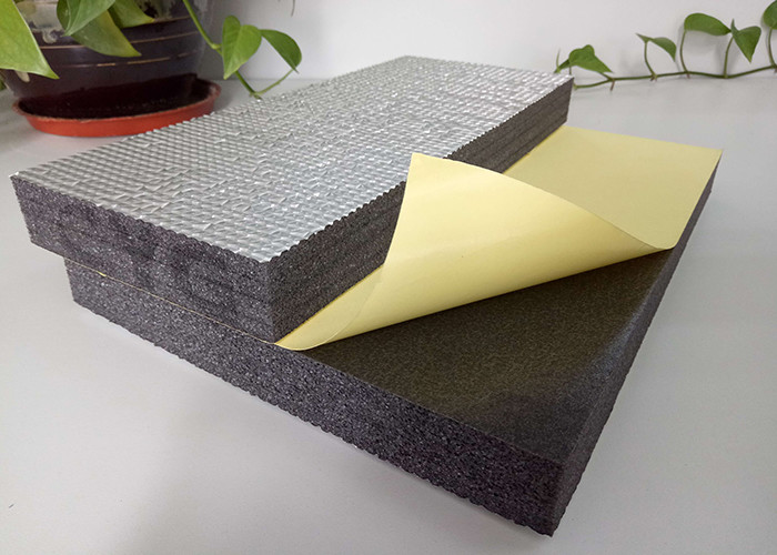 FR-XLPE HVAC Insulation Foam Backing Adhesive 96% Reflectivity High Safety