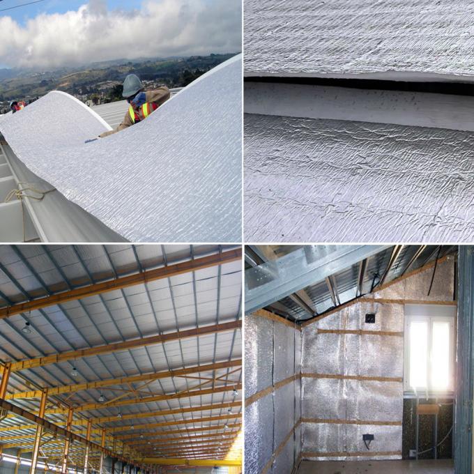 XPE / EPE Foil Backed Construction Heat Insulation Foam Resistant To ...