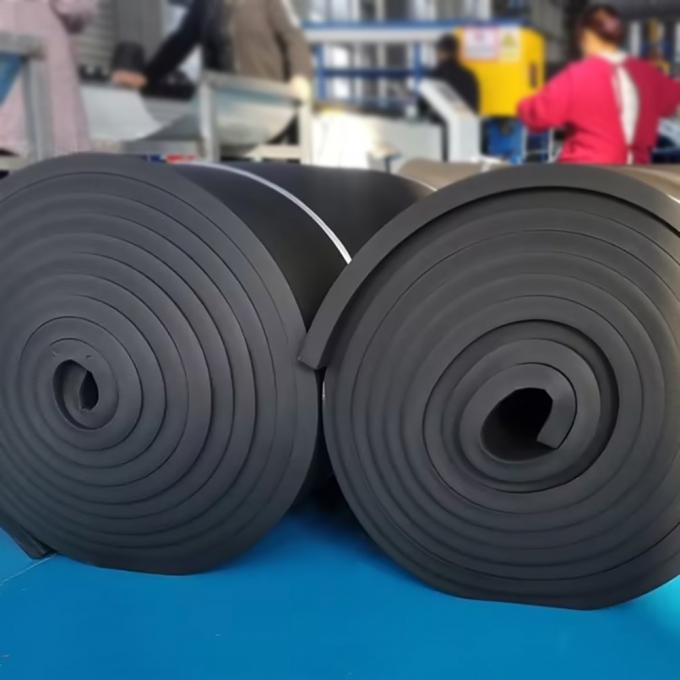 NBR Waterproof Retardant Foam Rubber for HVAC Ventilation Cold Water ...